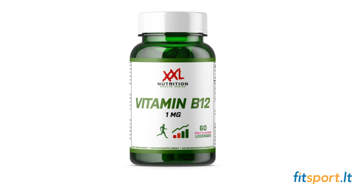 XXL Nutrition Vitamin B12 60 tab.