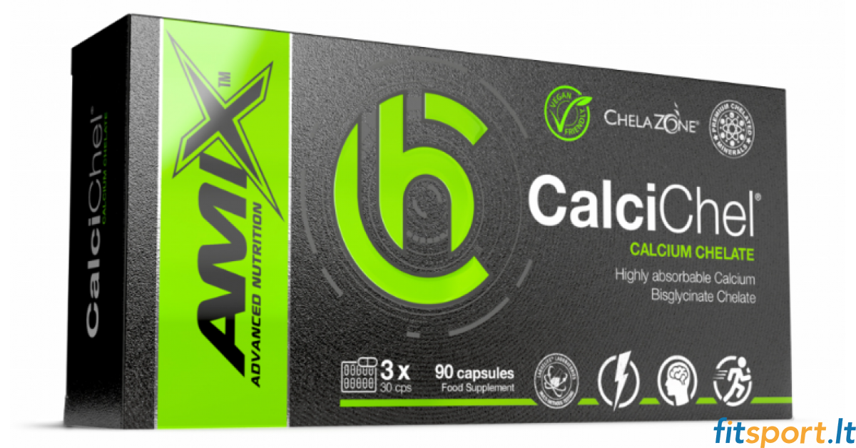 Amix ChelaZone® CalciChel 90 kaps.