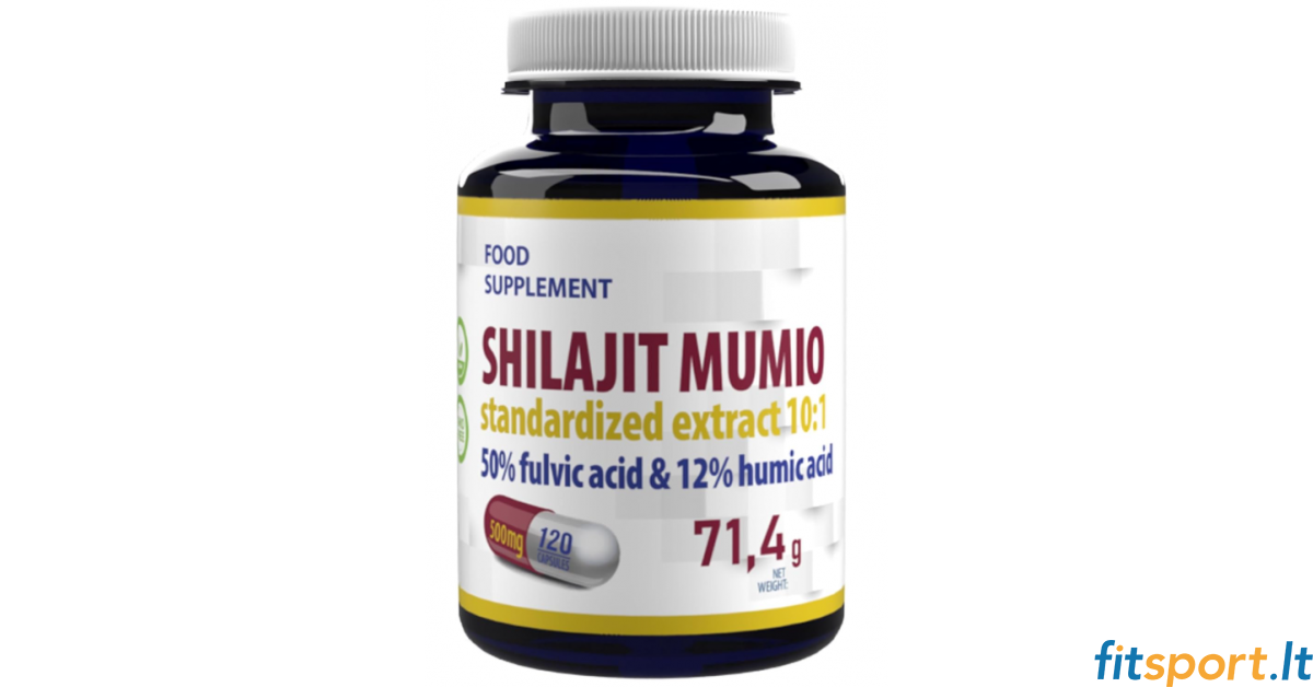 Hepatica Shilajit Mumio 120 kaps. (10:1 Extract)