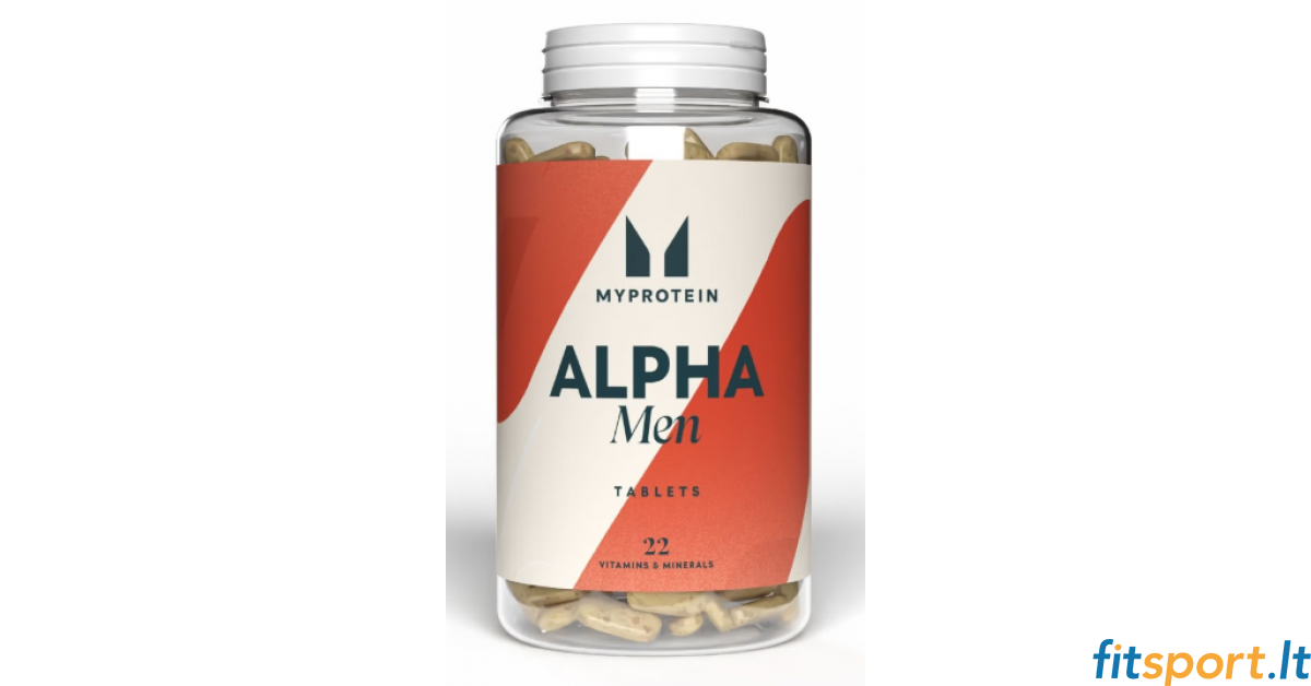 MyProtein Alpha Men 240 tabs.