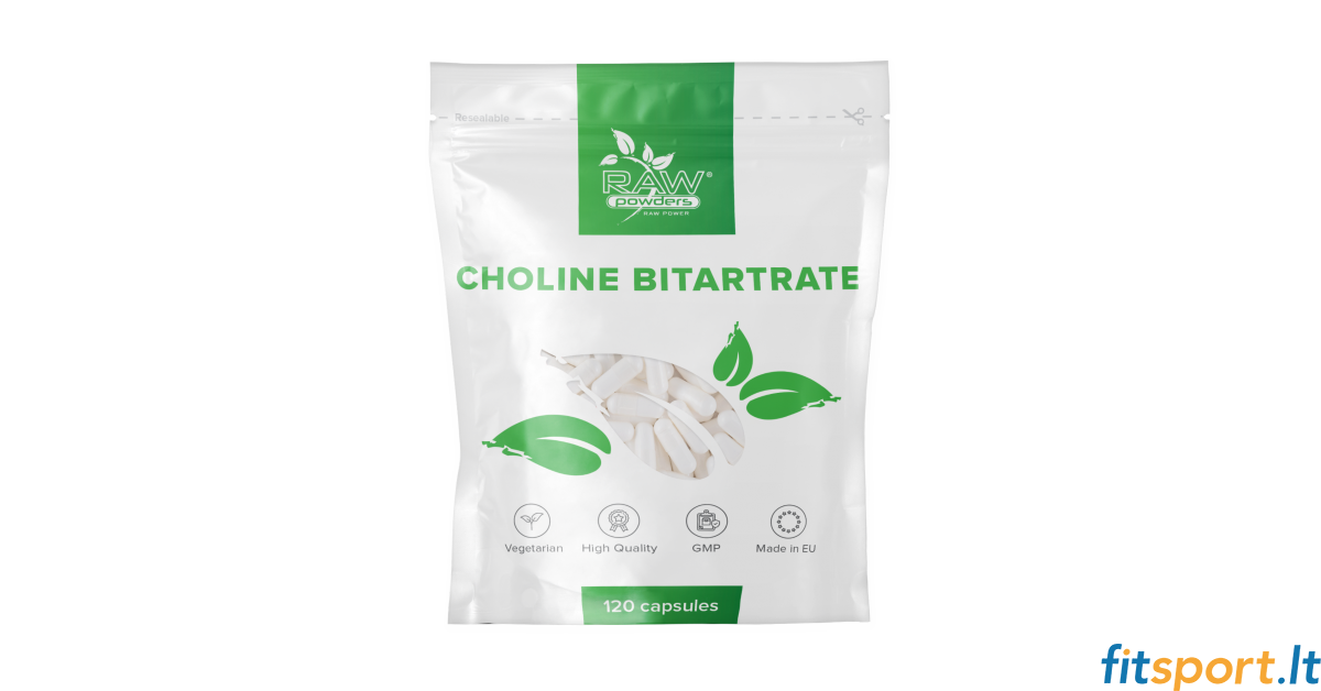 Choline Bitartrate - acetilcholino pirmtakas
